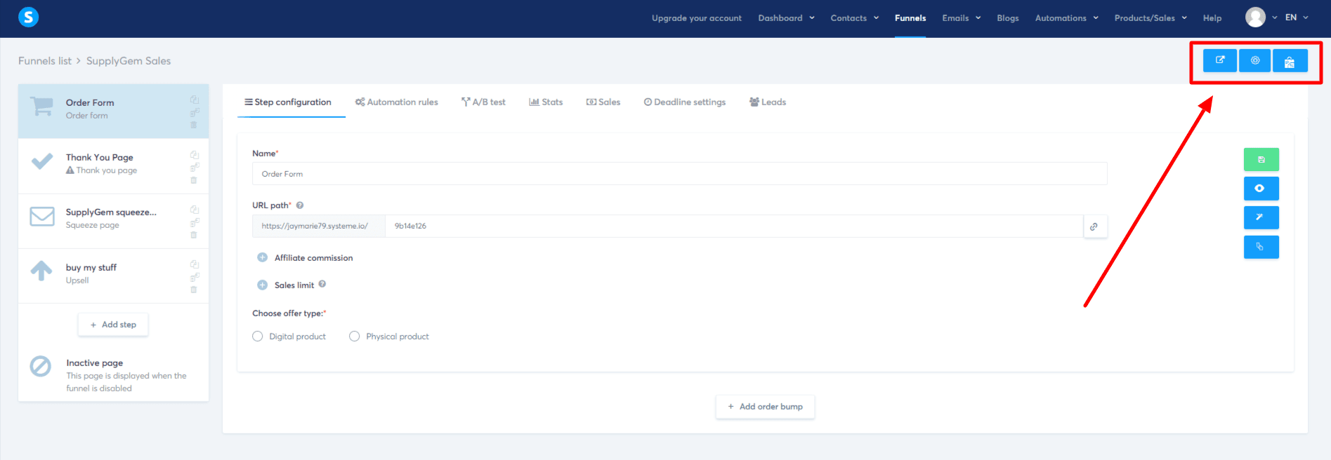 Creating a Funnel in Systeme.io (Complete 2025 Guide)