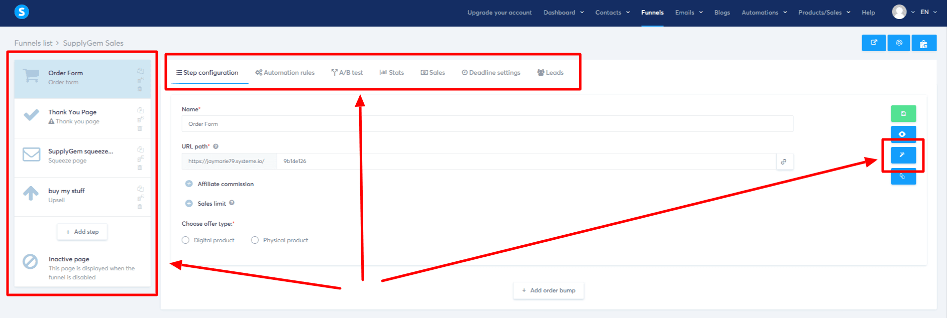 Creating a Funnel in Systeme.io (Complete 2025 Guide)