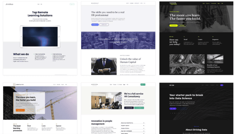 LearnWorlds Templates – Full List (Updated 2025)