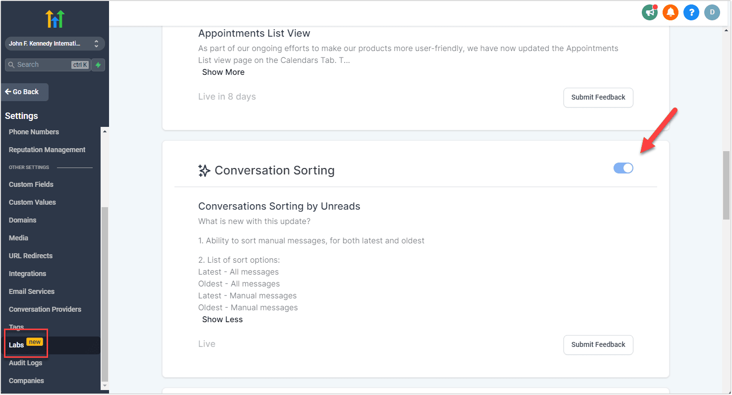 GoHighLevel Conversations – Things You Can Do in 2025