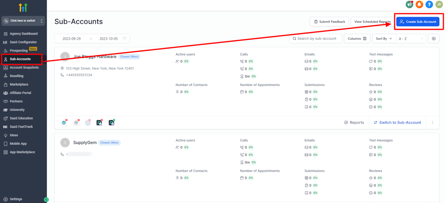 GoHighLevel Agency Sub-Account – Things You Must Know