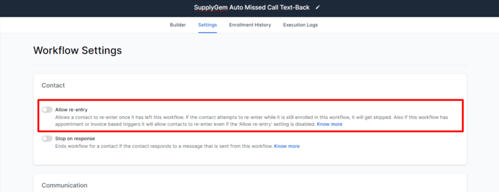 GoHighLevel Missed Call Text-Back Feature Overview (2025)