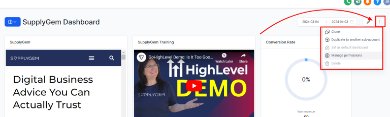 Gohighlevel Custom Css And Dashboard Customization 2025
